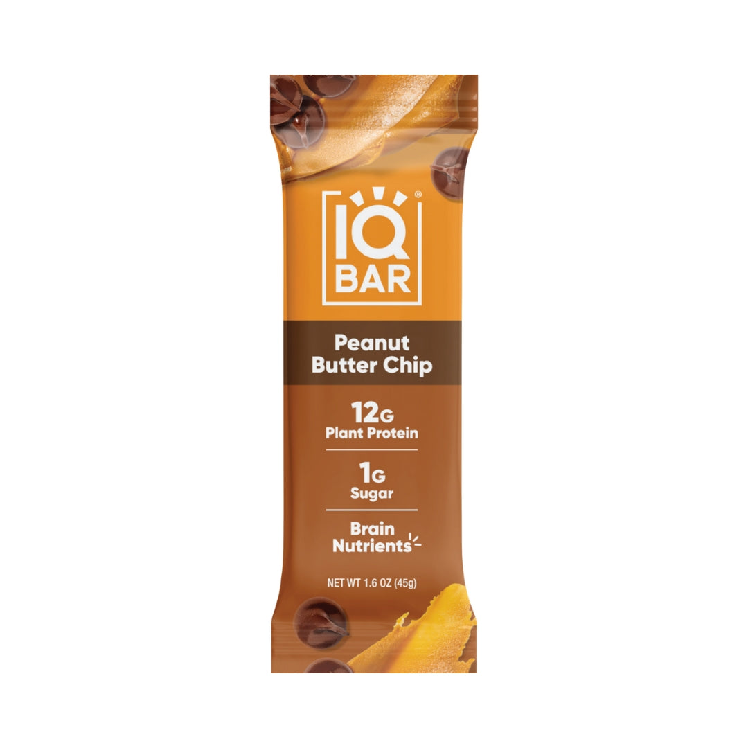 IQBAR® Peanut Butter Chip Plant Protein Bar – Healthy 961