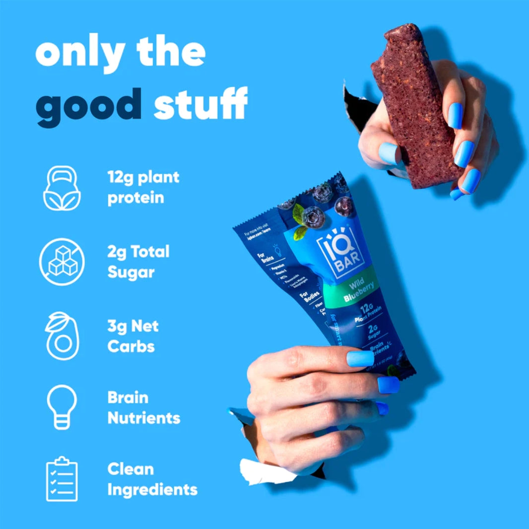 IQBAR® Protein Bars, Hydration Mixes, and Coffees – Healthy 961
