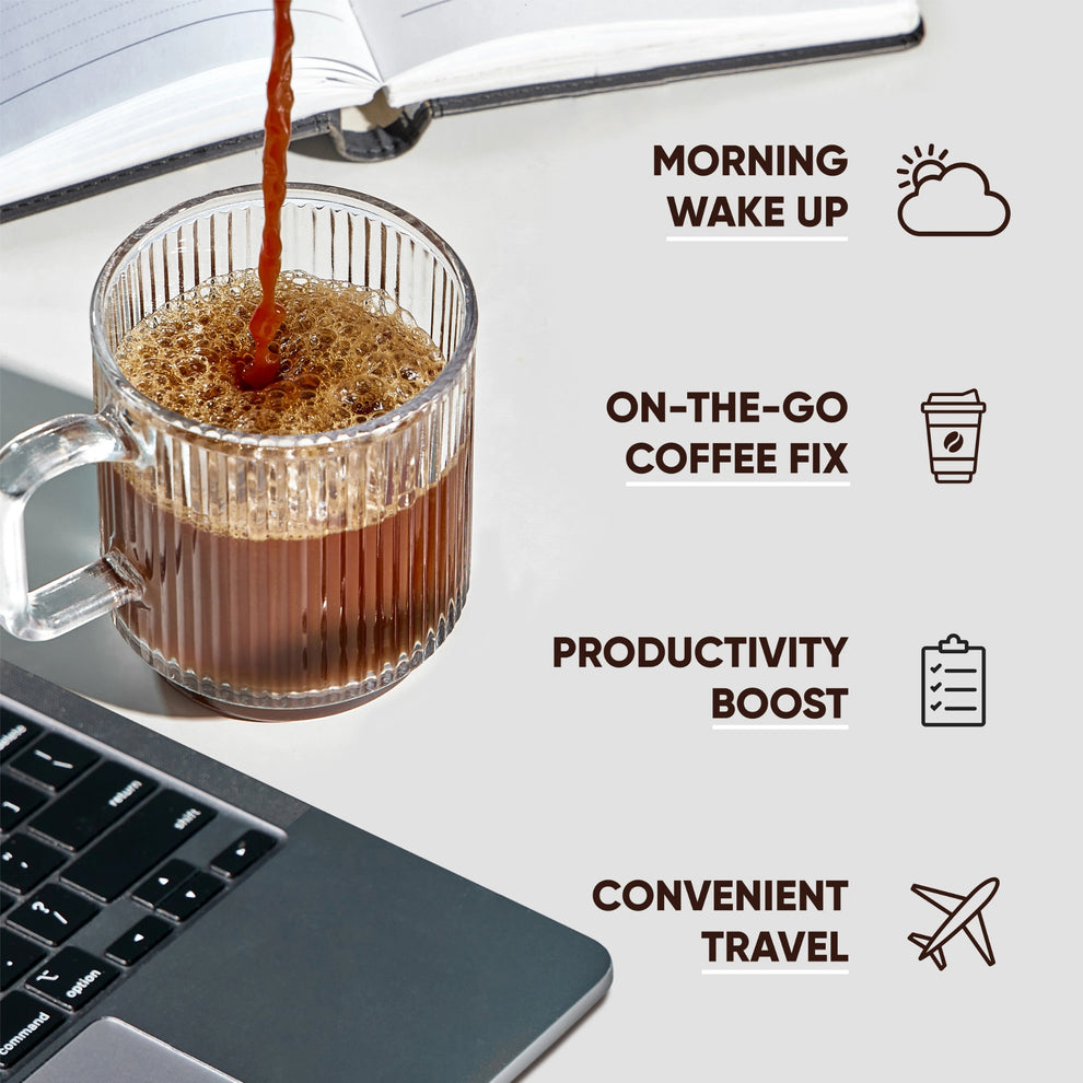 IQJOE® Variety Pack Instant Mushroom Coffee – Healthy 961