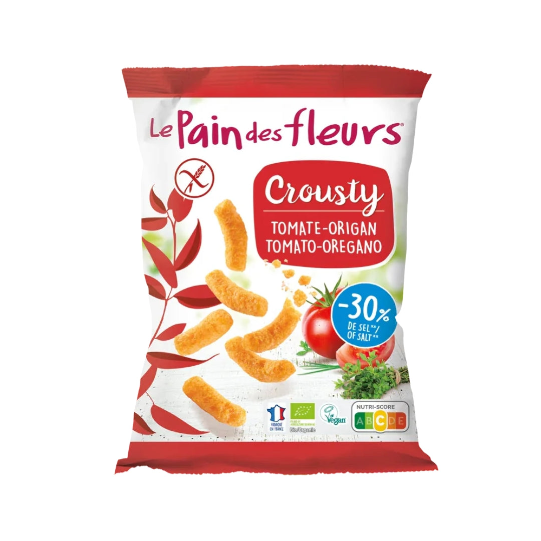 Le Pain Des Fleurs® Organic Gluten Free Crousty Corn Puffs With Tomato ...