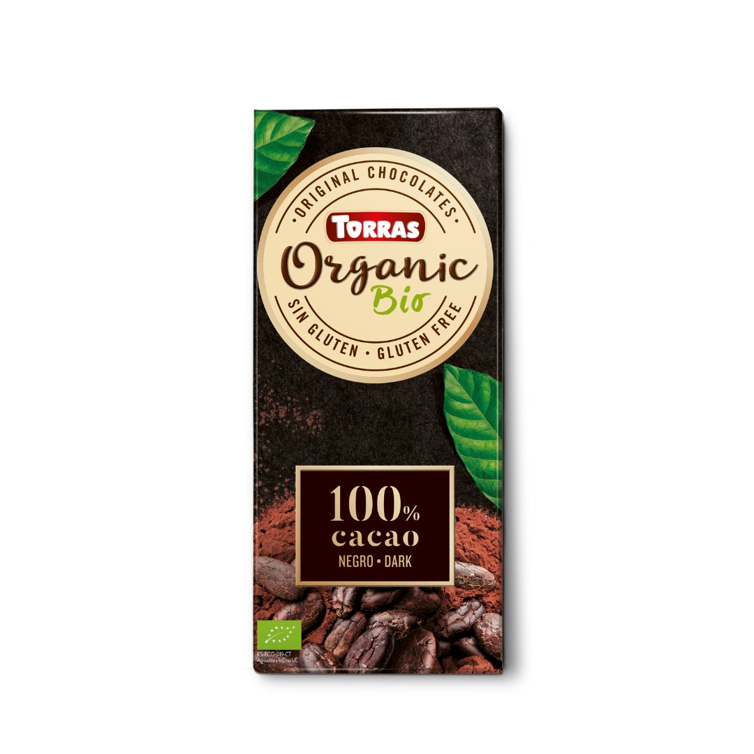 Torras Organic Dark Chocolate 100% Cacao – Healthy 961
